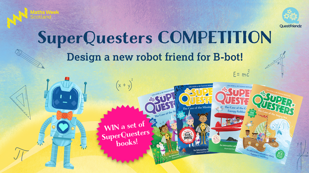 Competition time: Design a friend for B-bot to win SuperQuesters books ...